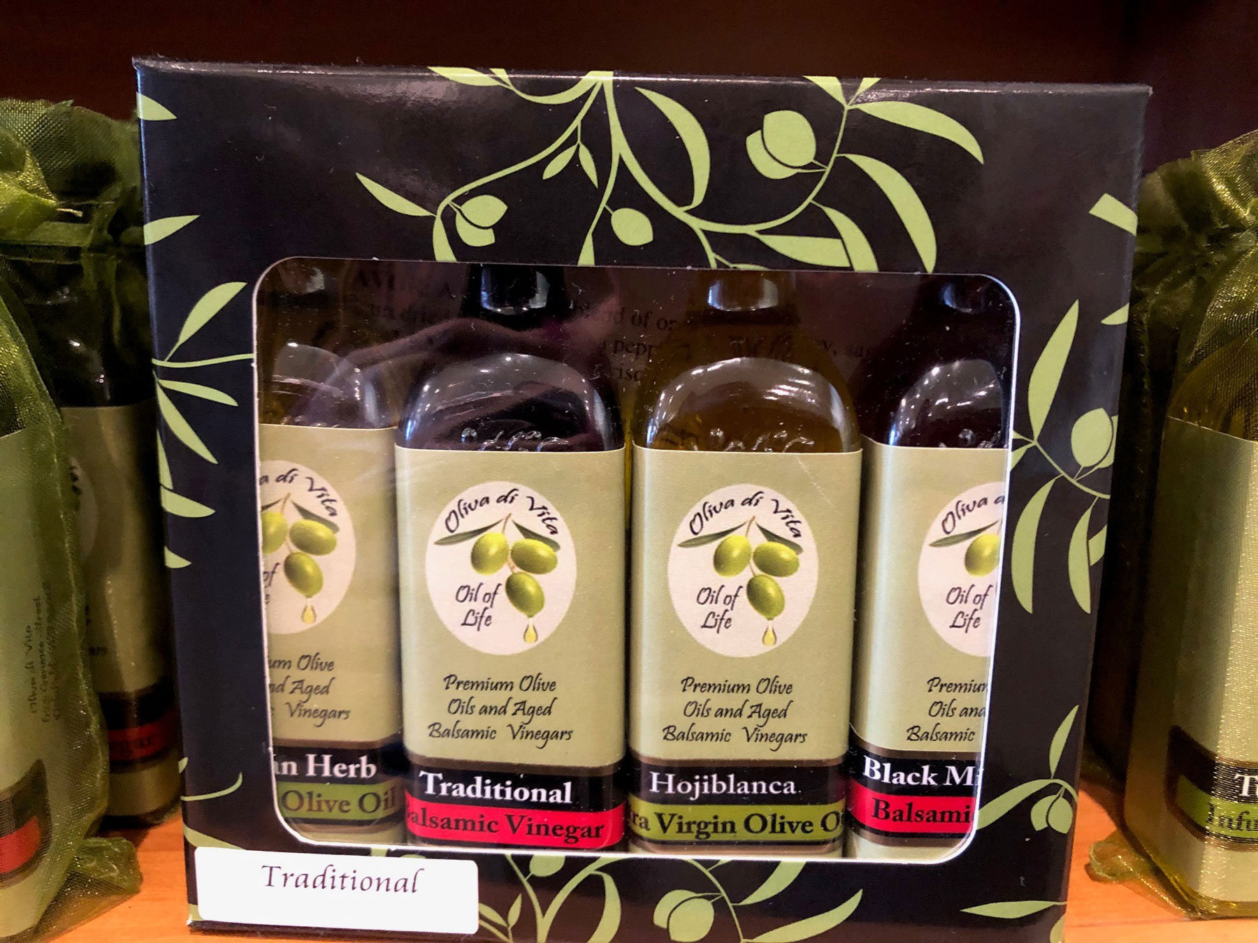 Sample Packs of Our Best Selling Flavored Olive Oils & Balsamic Vinegars