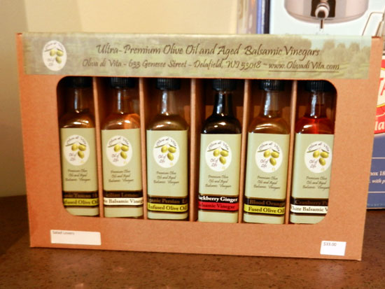 Sample Packs of Our Best Selling Flavored Olive Oils & Balsamic Vinegars